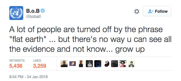 Neil DeGrasse Tyson Hilariously Shut Down B.o.B's Argument That The ...