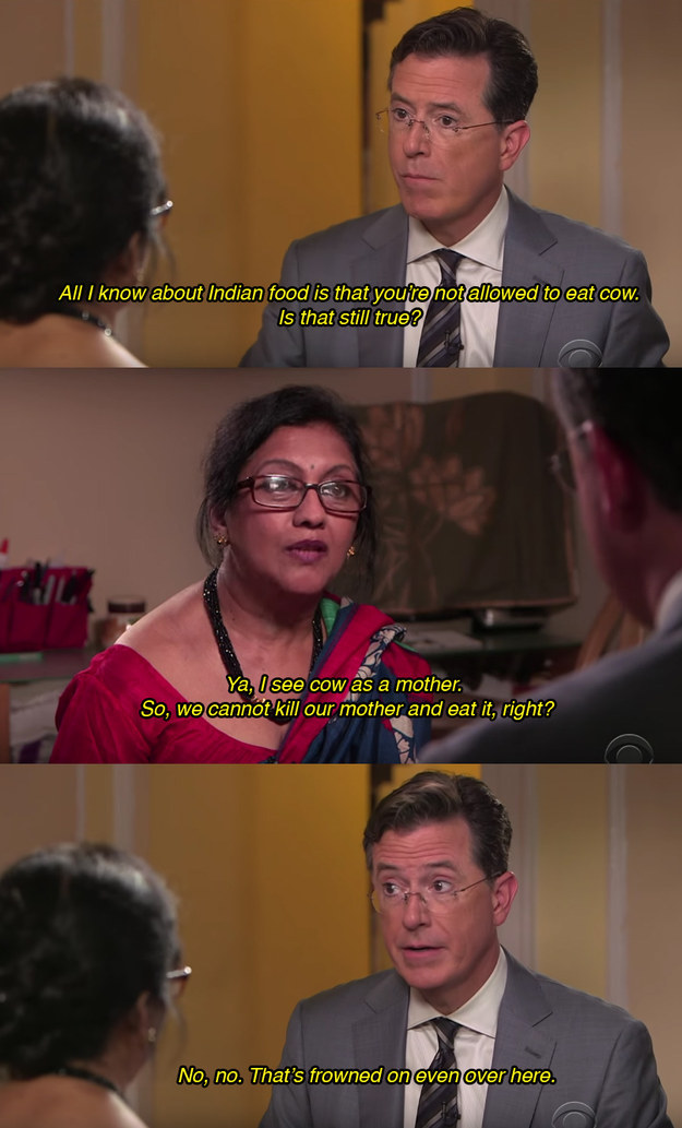 Stephen Colbert Cooked A Meal With An Indian Mom And It Was Cute AF