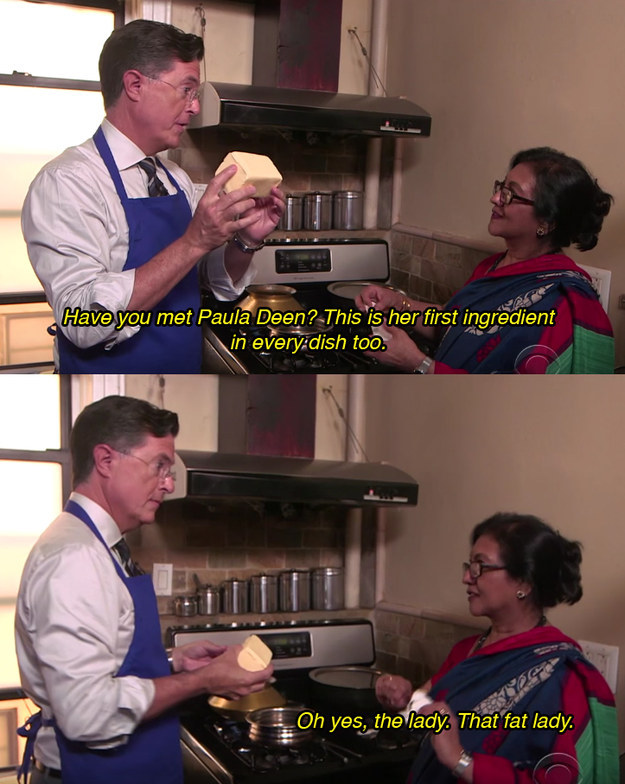 Stephen Colbert Cooked A Meal With An Indian Mom And It Was Cute AF