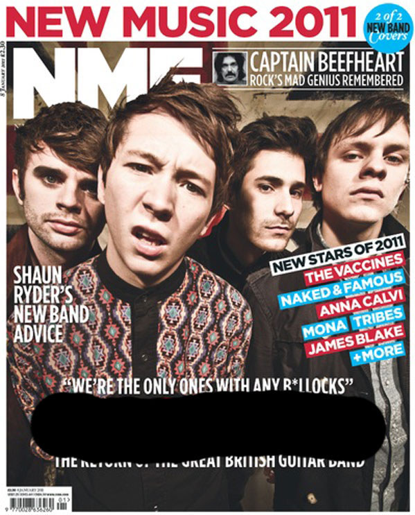 Can You Tell What Band Is On A Cover Of "NME"?