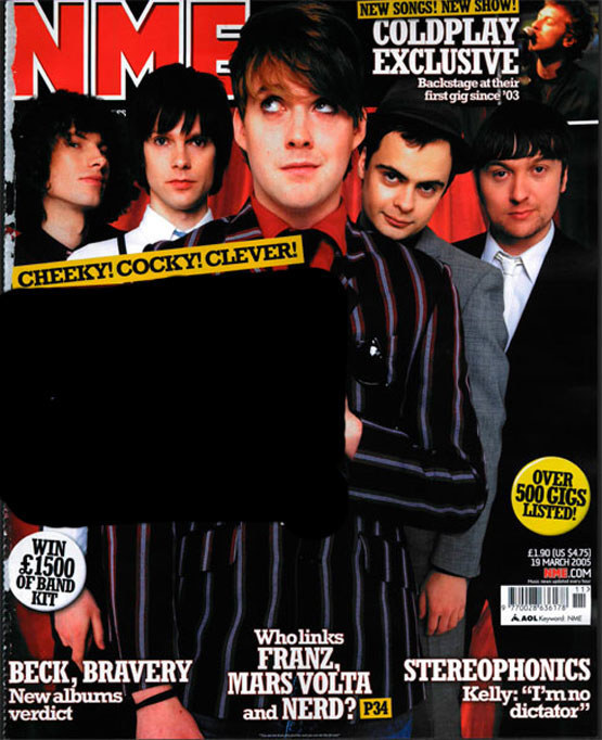 Can You Tell What Band Is On A Cover Of "NME"?