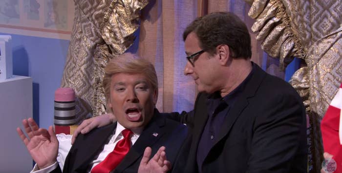Jimmy Fallon Dressed Up As Donald Trump And Sang The "Full House" Theme ...