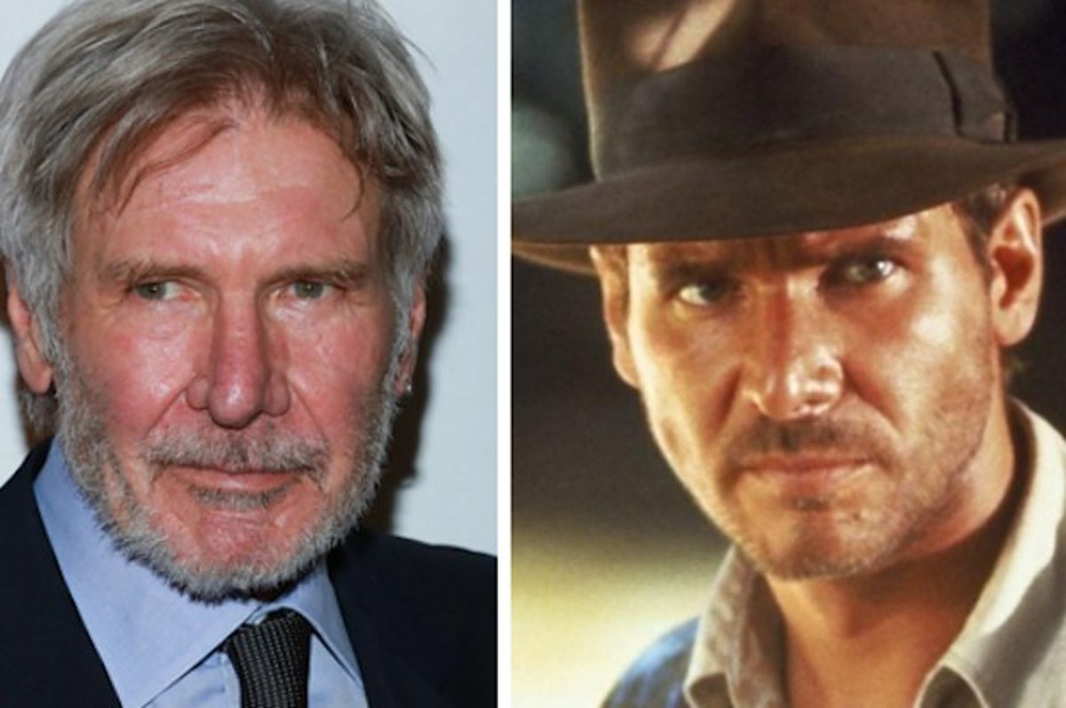 Harrison Ford Then And Now