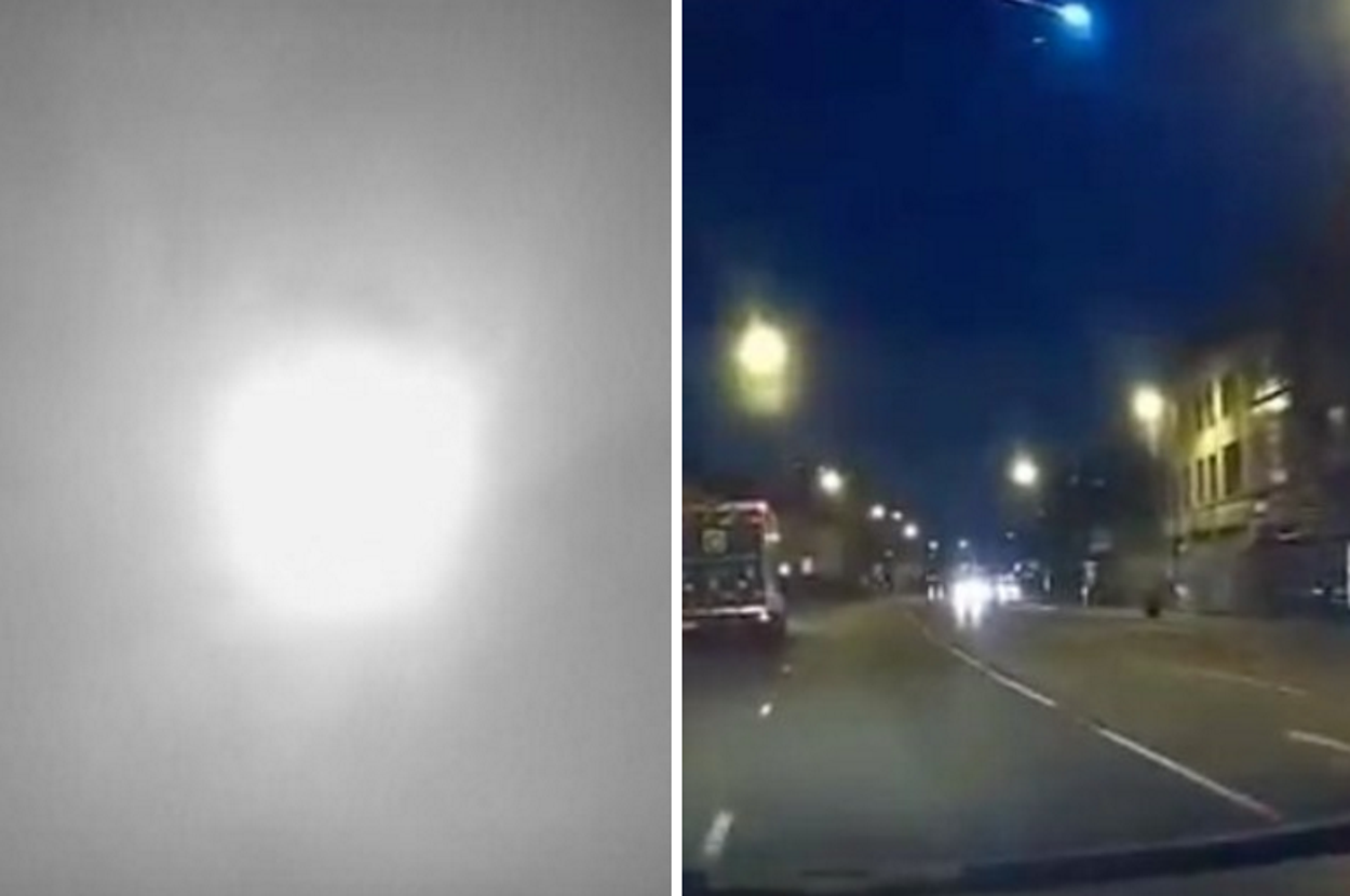 This Shooting Star Over London Last Night Looked Pretty Cool