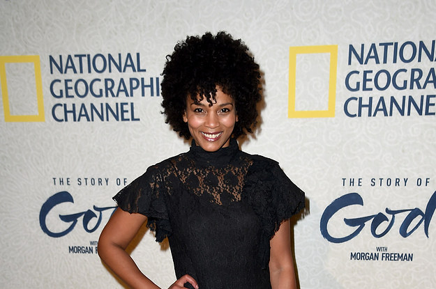 Nicole Roderick At "The Story Of God" Premiere