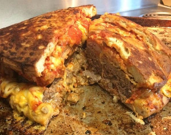This Disturbing Cheeseburger Took 3.5 Pounds Of Ground Beef And Two ...