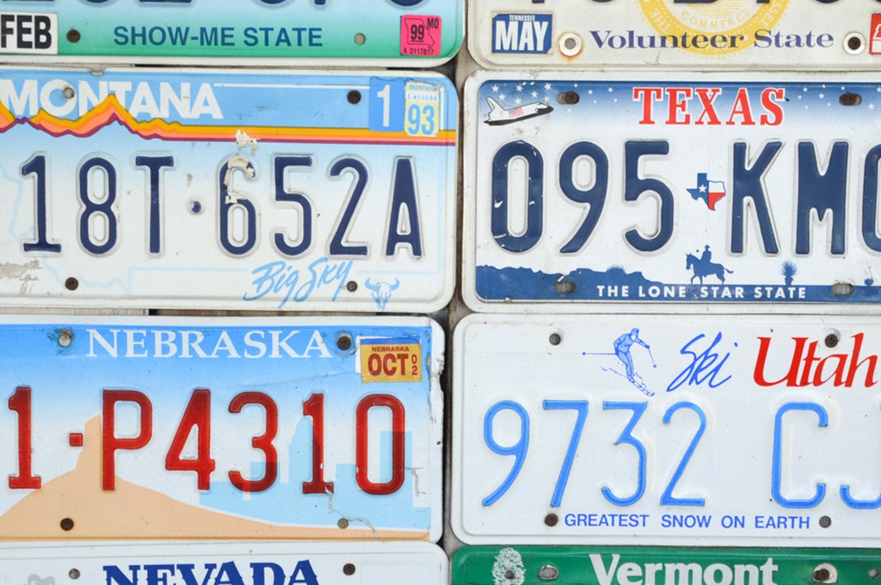 How Well Do You Remember License Plate Combinations?