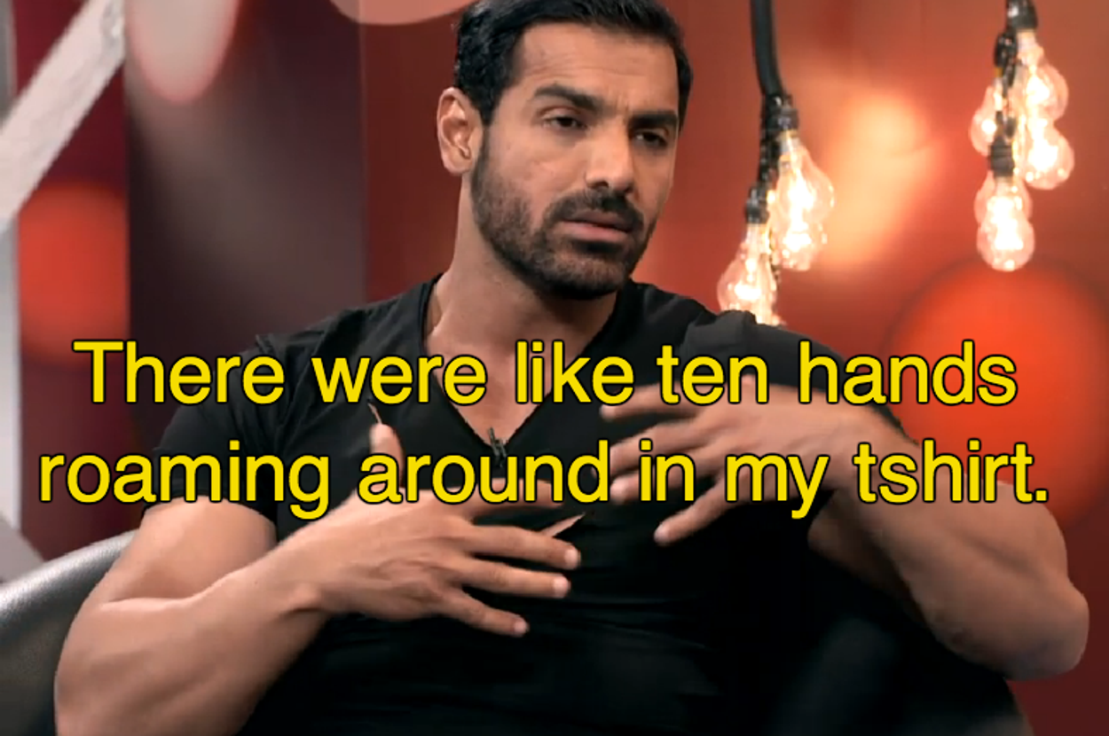 A Woman Scratched John Abraham's Chest Because She Wanted His Skin In ...
