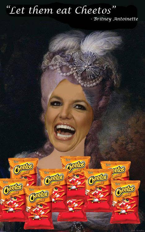 Britney- The Cheeto Queen - Britney Spears Community - BreatheHeavy ...