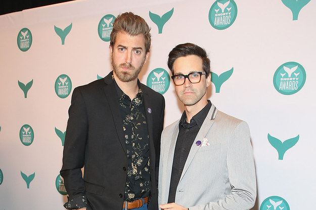 Rhett McLaughlin & Charles 'Link' Neal III At The Shorty Awards