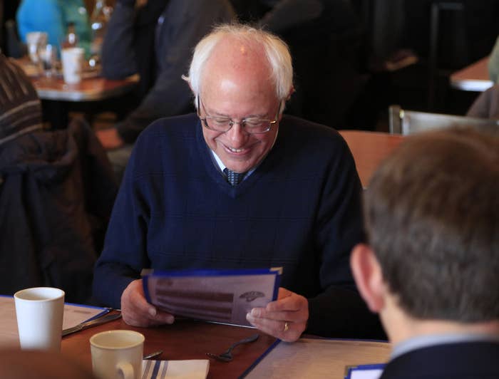 13 Times Bernie Sanders Regretted Eating Spicy Food