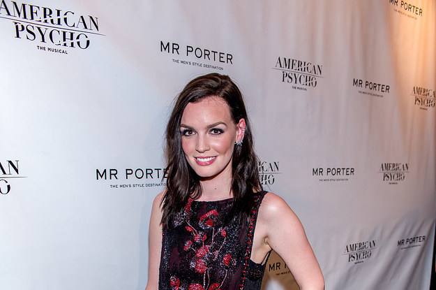 Jennifer Damiano At The American Psycho Broadway Opening