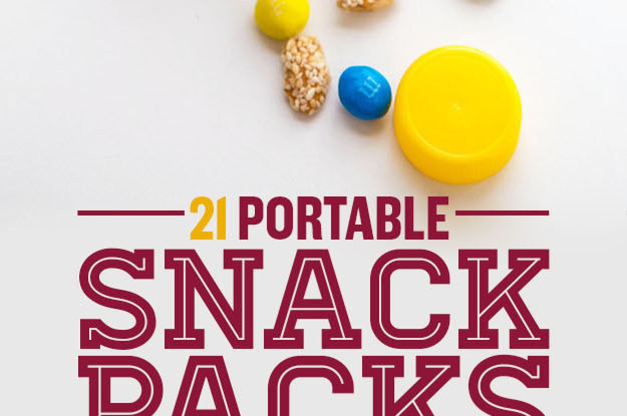 21 Travel-Ready Snack Packs You Can Make Yourself