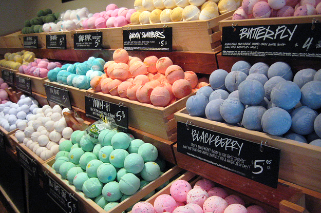 "Love My New Lush Bath Bomb" Is A Hilariously Weird New Meme