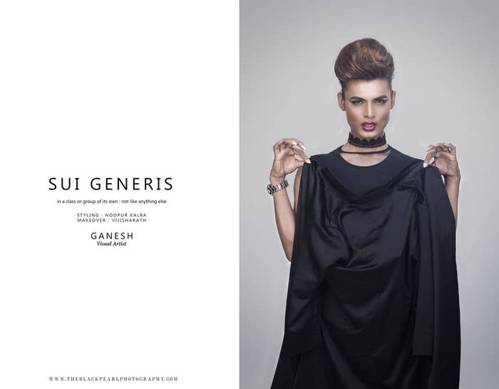 A Photographer Did A Shoot With An Androgynous Model To Spread LGBT ...