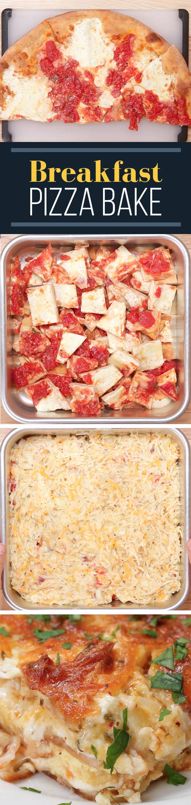 how to bake leftover pizza