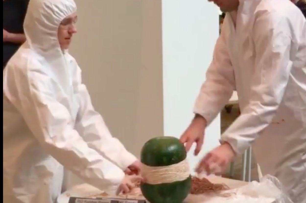 exploding watermelon