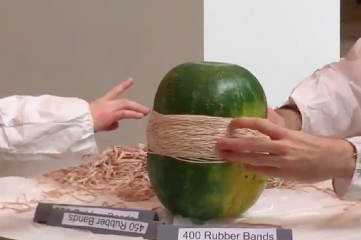 can a watermelon explode