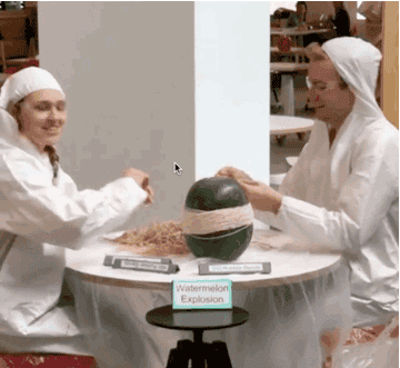 exploding watermelon gif