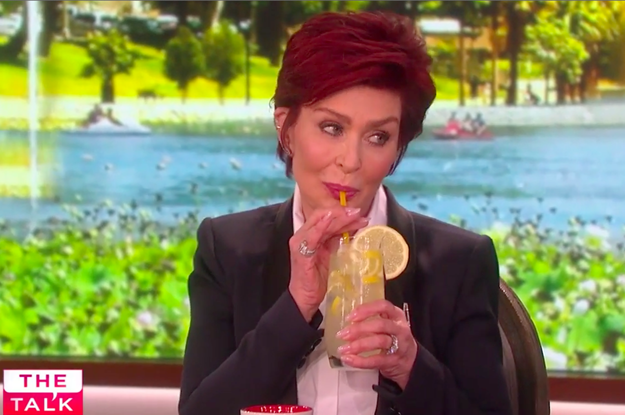 Sharon Osbourne Returned To "The Talk" To Sip Lemonade And Spill The Tea