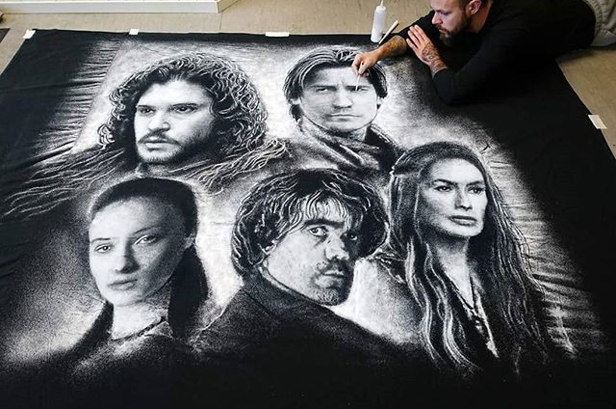 Cet artiste fait des portraits dingues avec du sel de table