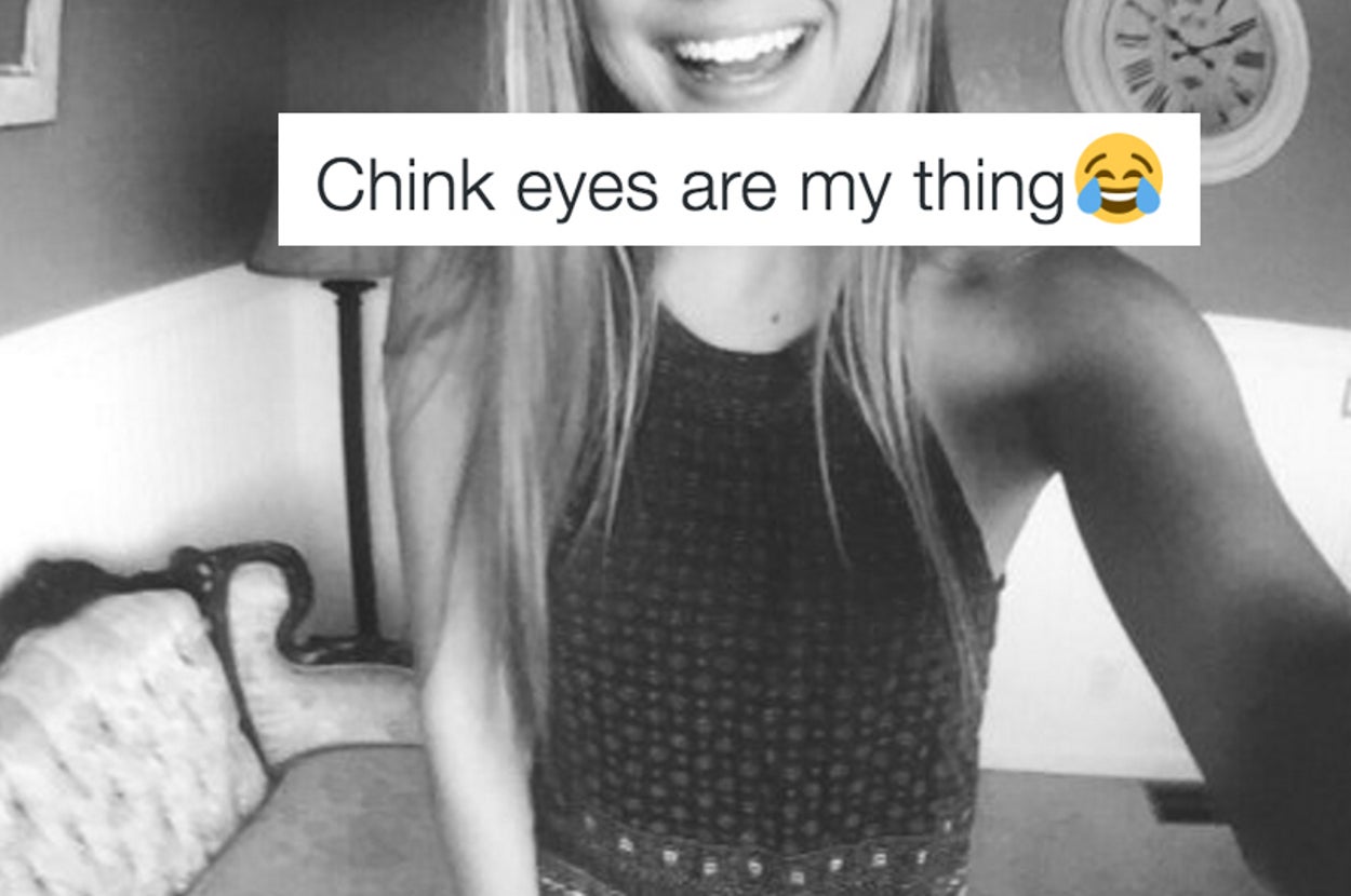 Can We Talk About Non-Asian People Using The Term "Chink Eyes" Because ...