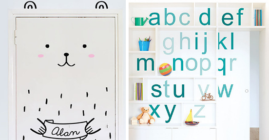30 Wall Decals That Are Totally Perfect For Kids' Rooms