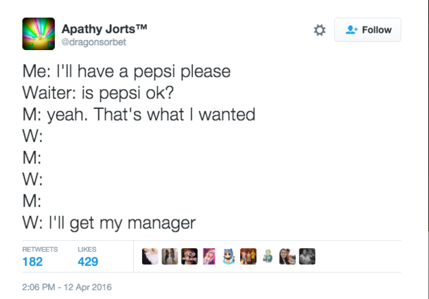 15 Tweets That Will Make Anyone Who Hates The Question "Is Pepsi OK?" Laugh