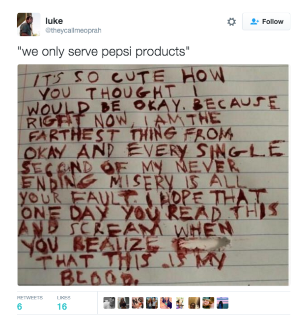 15 Tweets That Will Make Anyone Who Hates The Question "Is Pepsi OK?" Laugh