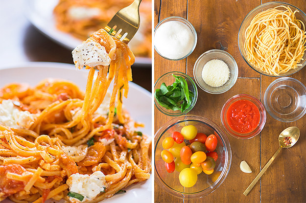Here's An Easy Pasta Dinner To Make On A Weeknight