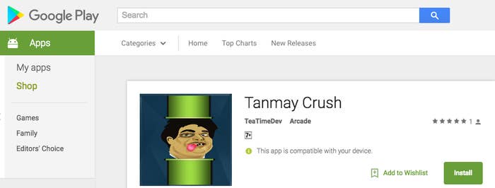 Someone With A Lot Of Time Made A Game In Which You Can Crush Tiny Tanmay Bhat Heads