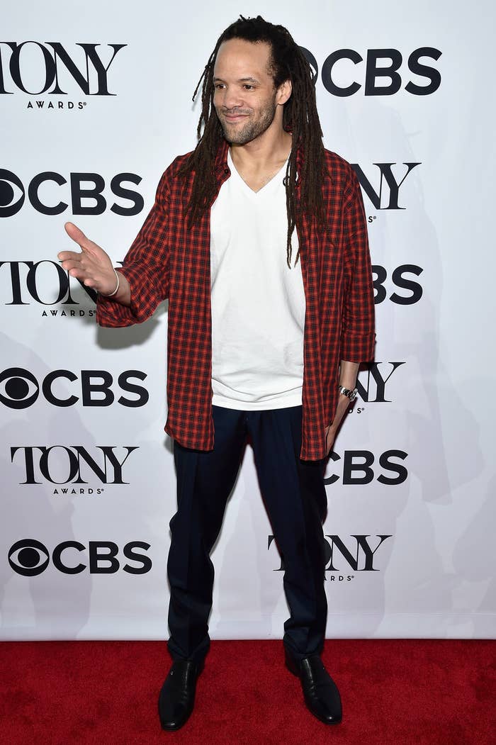 Savion Glover At The 2016 Tony Awards Press Reception