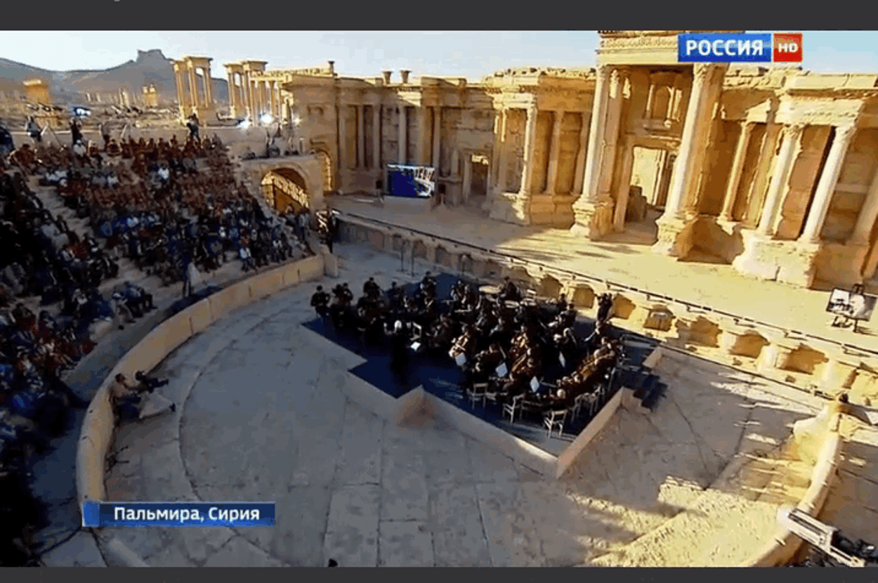 A Russian Orchestra Performed In The Ruins Of Palmyra And It Was Something