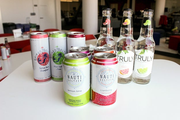 Alcoholic Sparkling Water Exists And We Tried It