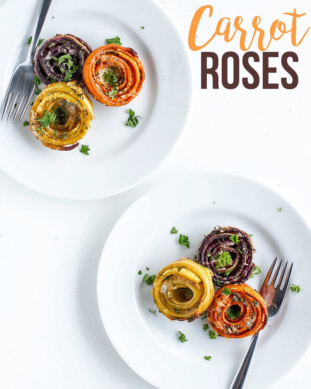 Make Your Dinner Plate Beautiful With These Totally Awesome Carrot Roses