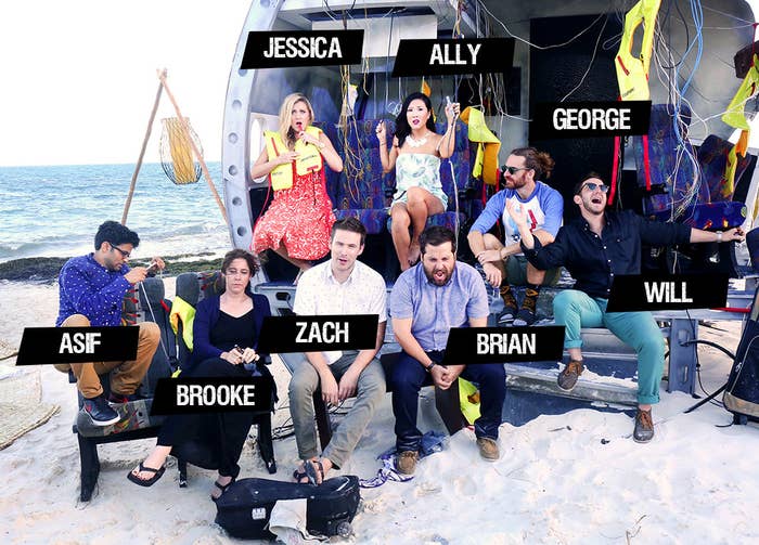 The Cast Of "Wrecked" Played Never Have I Ever: Survival Edition