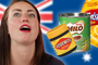 Watch These Stoned Americans Try Australian Snacks