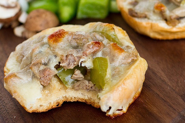 Philly Cheesesteak Bagel Bites Are Basically A Party On A Plate