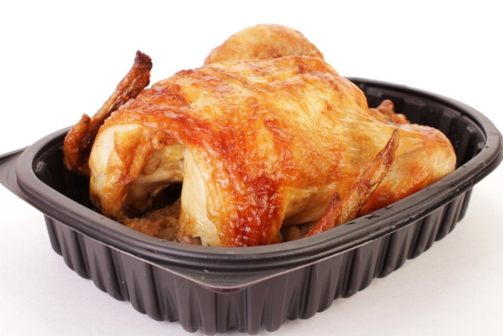 Here's Why You Should Buy A Grocery Store Rotisserie Chicken