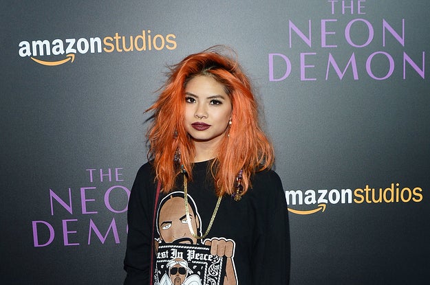 Ann-Marie Hoang At The Premiere Of The Neon Demon