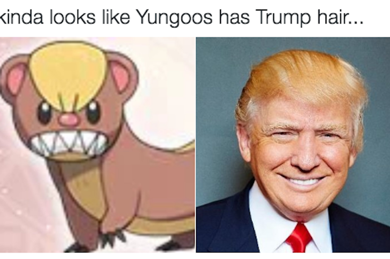 People Think Donald Trump Actually Looks Like This New Pokemon