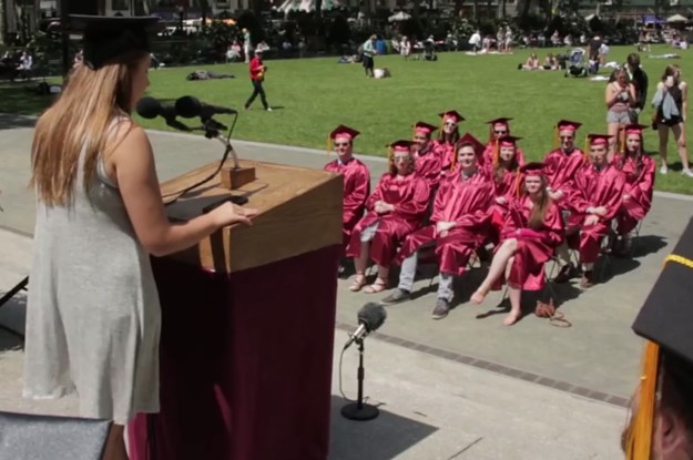 Random People Gave A Commencement Speech At A Graduation And Things Got ...
