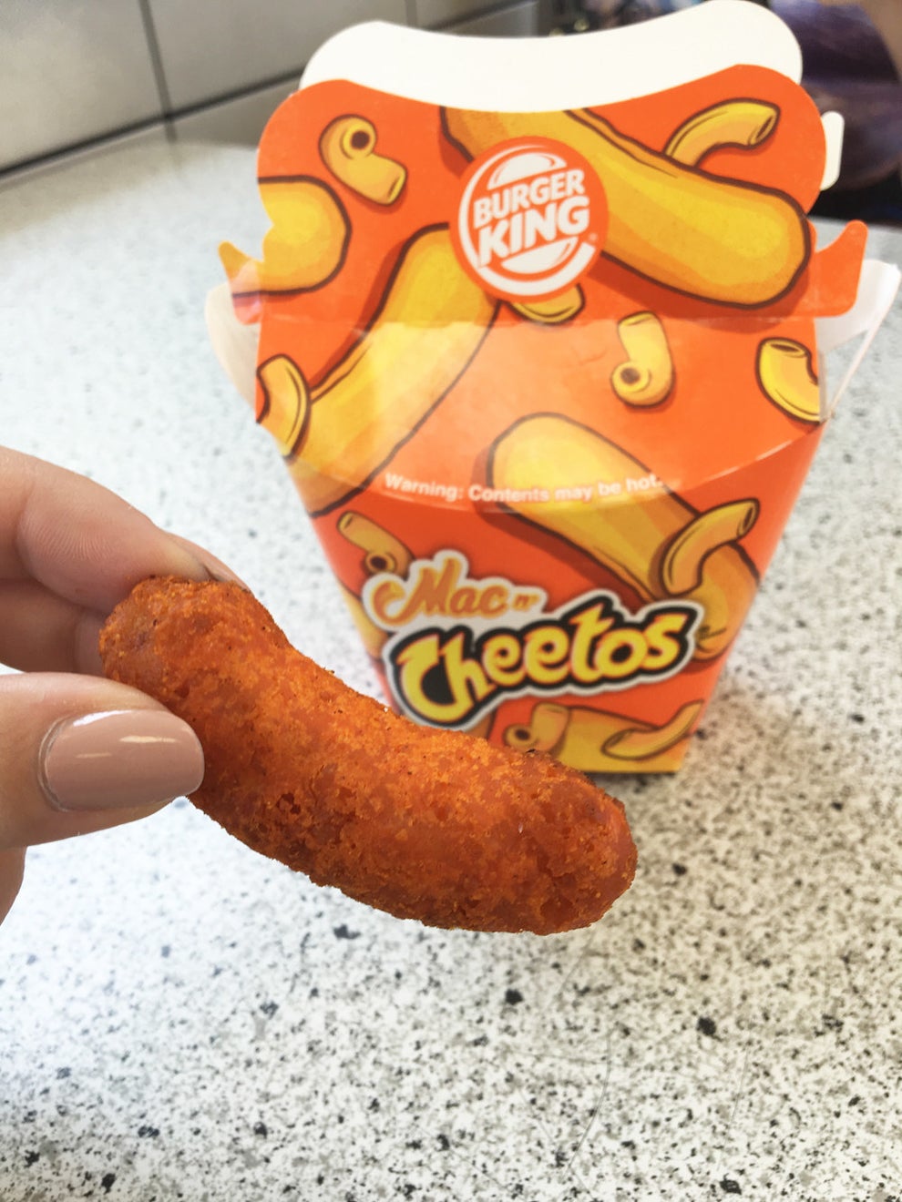 We Tried The New Mac N' Cheetos From Burger King So You Don't Have To