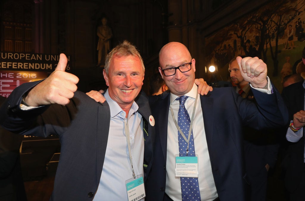 Historic Night Of EU Referendum Results, In Pictures Historic Night Of EU Referendum Results, In Pictures