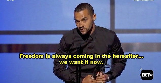 Jesse Williams Gave A Powerful Speech About Race In America At The BET ...