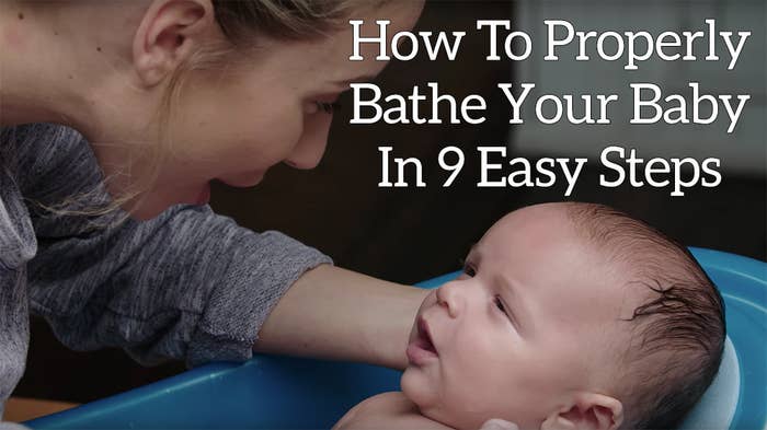 How To Properly Bathe Your Baby In 9 Easy Steps
