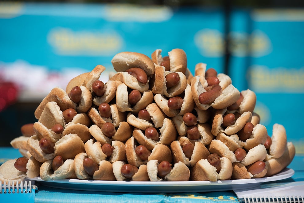 I Tried To Eat Hot Dogs Competitively And Nearly Died