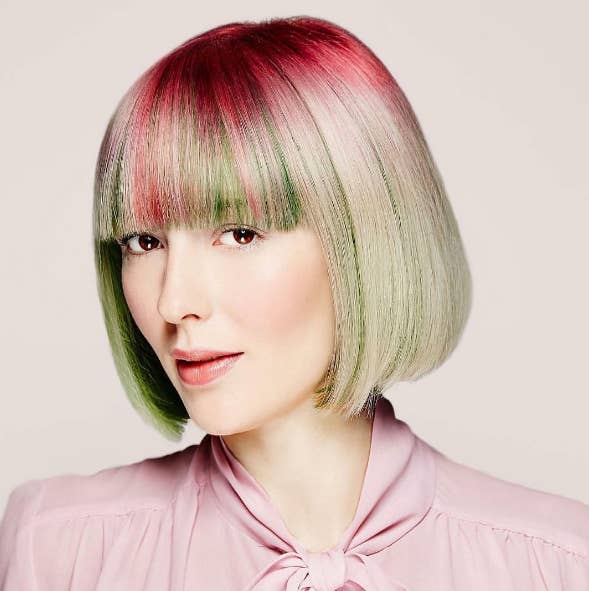 El cabello de sandía es la nueva tendencia en estilo y se ve súper cool
