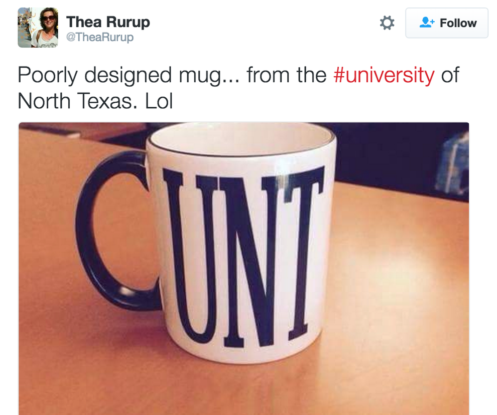 Honestly I Don't Think These College Mug Designers Thought This Through