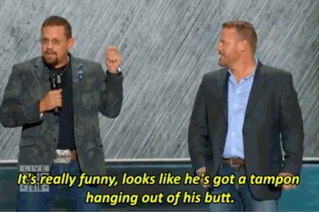 Two Guys Made A Tampon Joke On Stage At The RNC